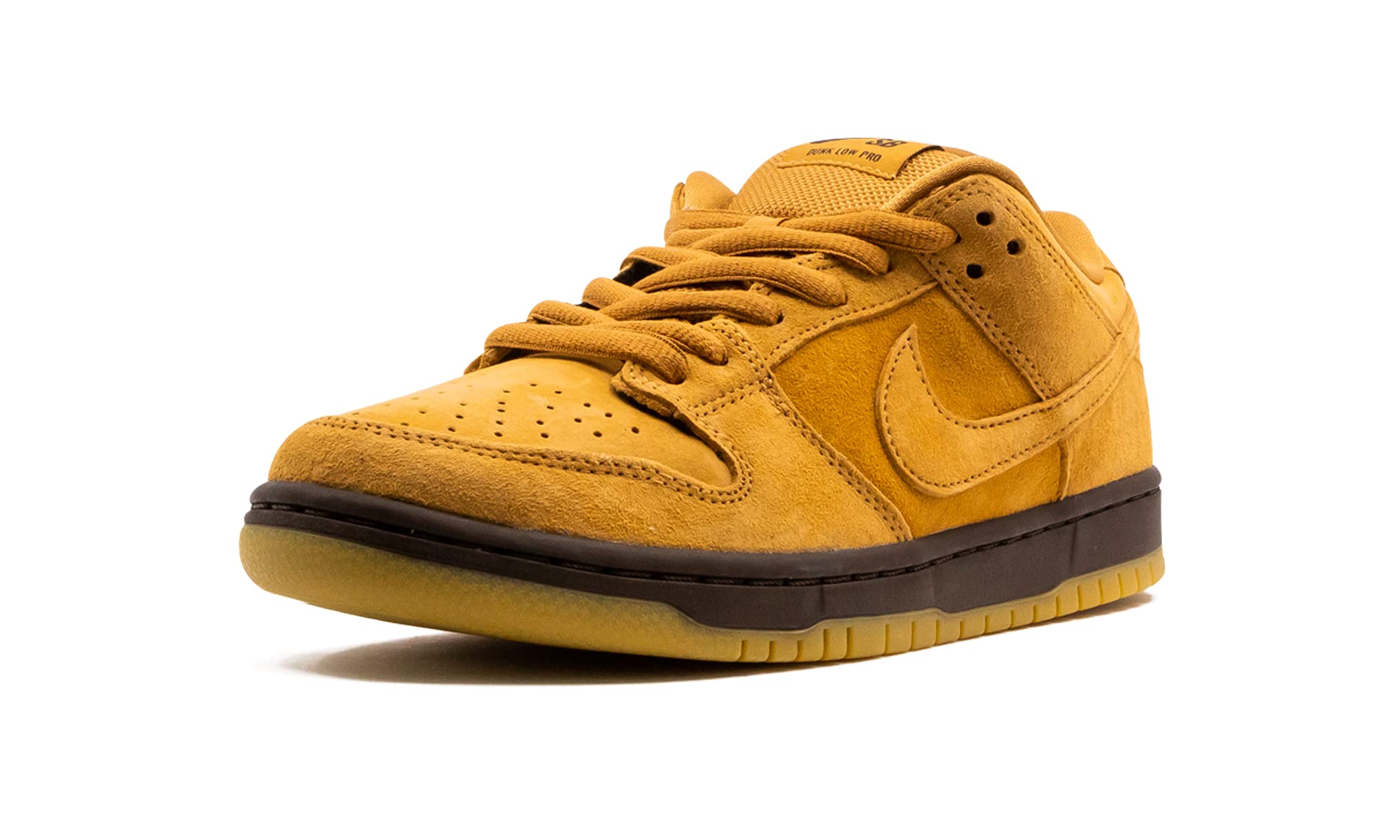 Nike Men's Dunk Low Pro Wheat Mocha, Flax/Flax/Flax/Baroque Brown, 10.5