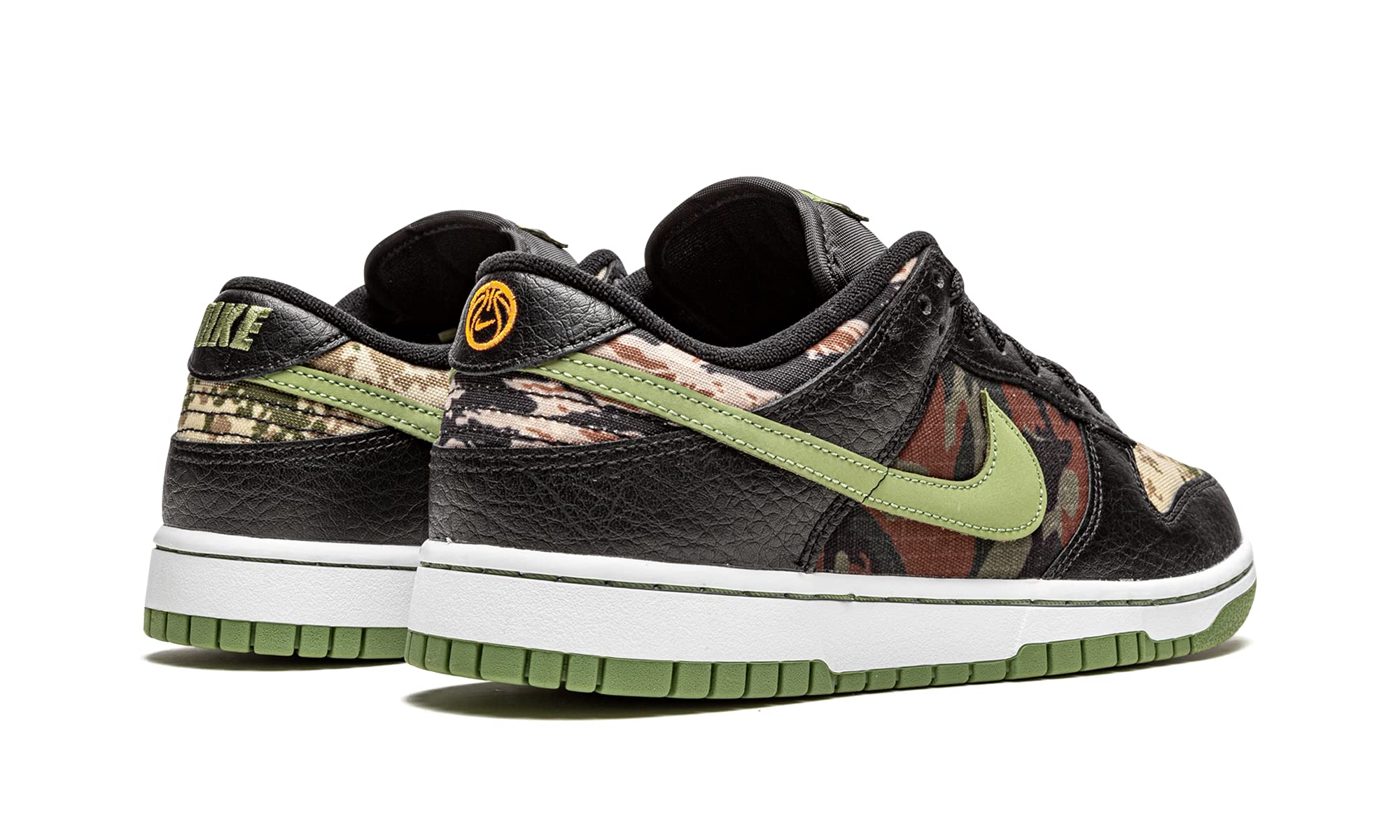 Nike Mens Dunk Low DH0957 001 Black Multi-Camo - Size 9
