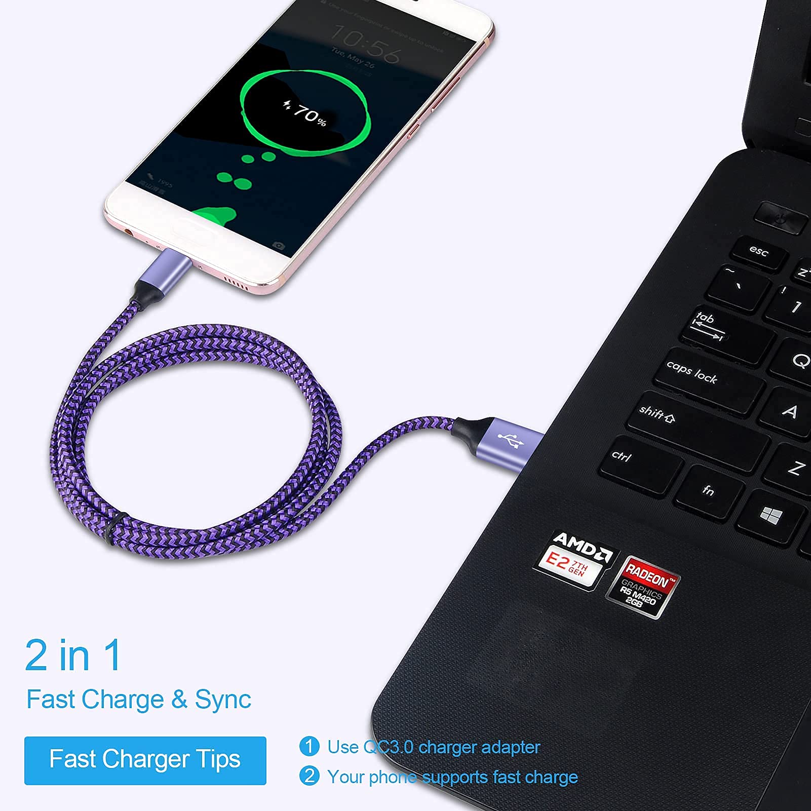 USB C Charger Cable Fast Charging Cord 3PC for Samsung Galaxy A16 A15 5G/A35/S24 Ultra/A54/S23FE/A14/A55/A13/A53/S22/S21/S20,iPhone 16 15,Pixel 9 Pro/8a/7/6,Moto Edge2024/G Power,OnePlus Nord N200/N10
