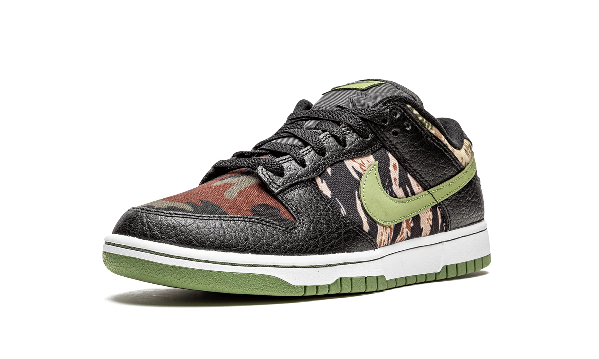Nike Mens Dunk Low DH0957 001 Black Multi-Camo - Size 9