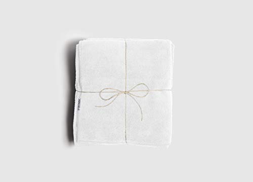 Fromm Softees Air Microfiber Salon Hair Towels - 6 Pack - Fast Drying Towel for Hair, Hands, Face – Use at Home, Salon, Spa, Barber – 15.5" x 25.5" - Extra Durable and Absorbent - White, 45248