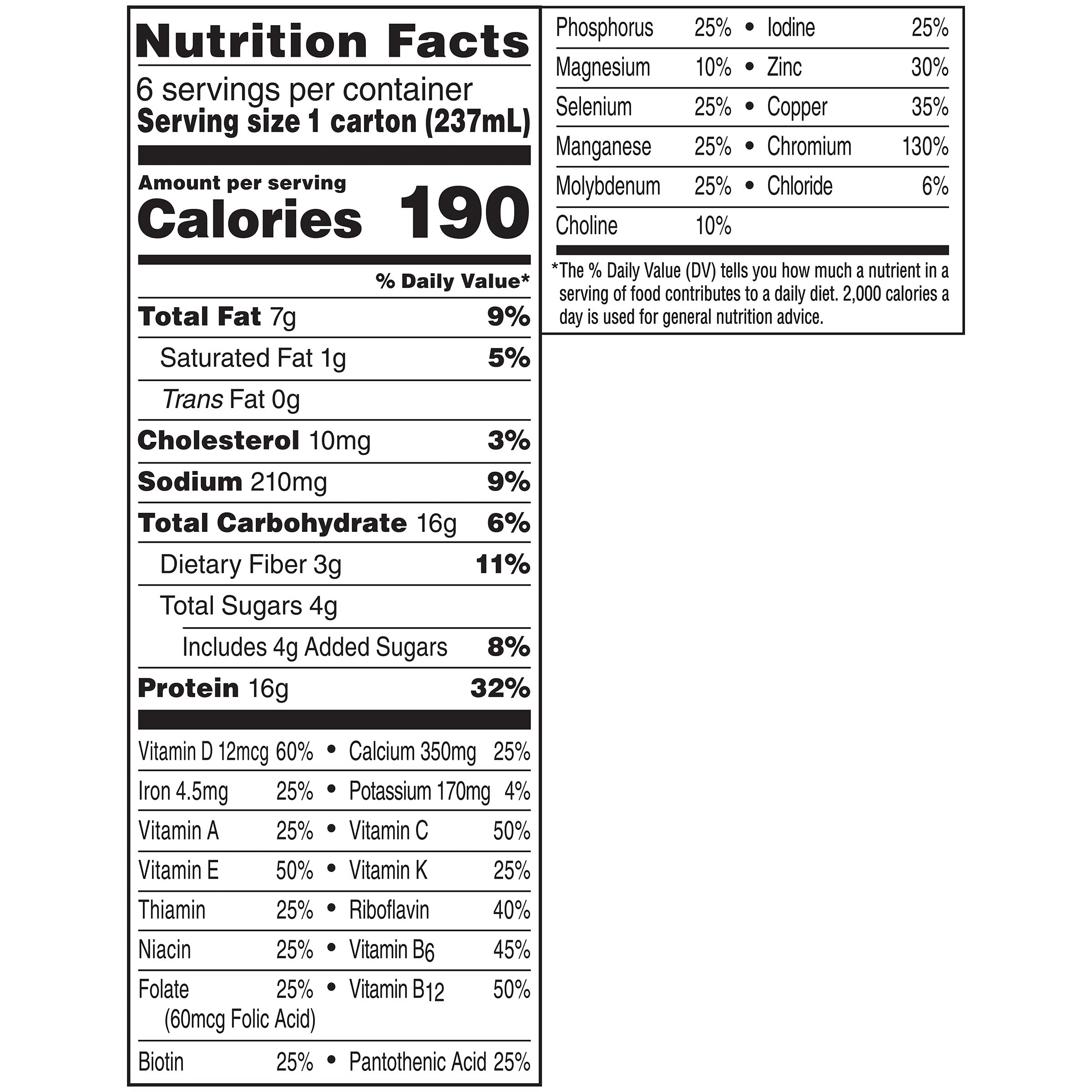 BOOST Glucose Control Balanced Nutritional Drink, Rich Chocolate, Helps Manage Blood Sugar with No Artificial Colors, 8 FL OZ Bottles, 6 CT (Pack of 1)