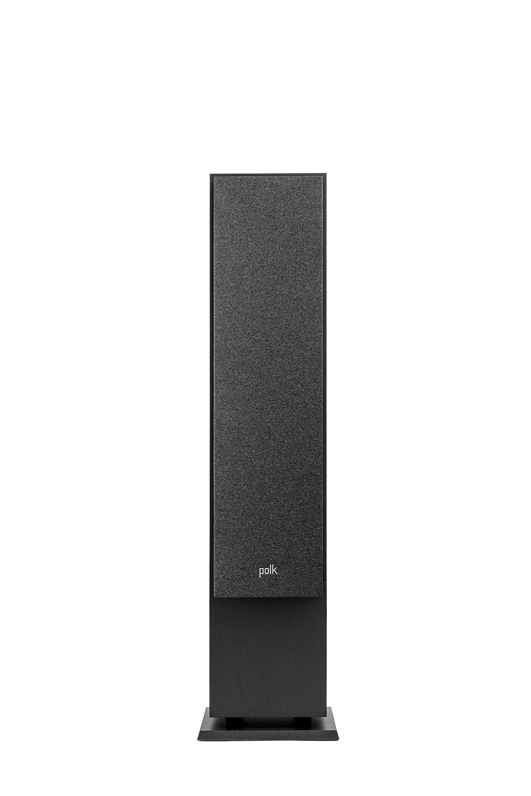 Polk Monitor XT60 Tower Speaker - Hi-Res Audio Certified, Dolby Atmos, DTS:X & Auro 3D Compatible, 1" Tweeter, 6.5" Dynamically Balanced Woofer, (2) 6.5" Passive Radiators (Single, Midnight Black)