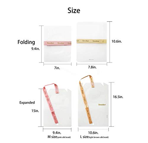 Tuersan Closet Organizers Clothes Folding Board for T-Shirts Jeans Shirts Sweaters Jumpers Closets Drawers Organizers DressBook 10Pcs (L Size)