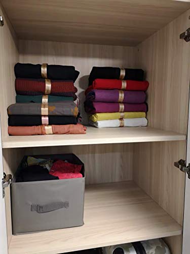 Tuersan Closet Organizers Clothes Folding Board for T-Shirts Jeans Shirts Sweaters Jumpers Closets Drawers Organizers DressBook 10Pcs (L Size)