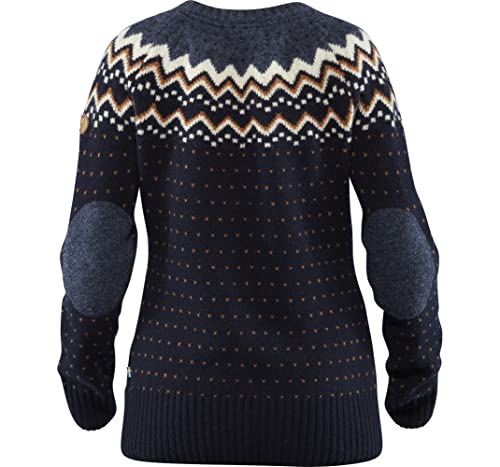 Fjallraven Logo Sweater - Women's Dark Navy Medium