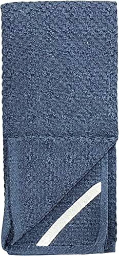 Set of 5, 100% Ring-Spun Cotton Terry Oversized Kitchen Towel, Hand Towel with Hanging Loop, 450 GSM Ultra Absorbent, Heavy Duty, Maximum Softness, Great for Kitchen or Household Size: 16β x 26β