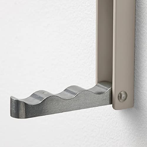 New KLYKET Folding Hook, Aluminium Beige 3 Pack Coat Clothes Hanger