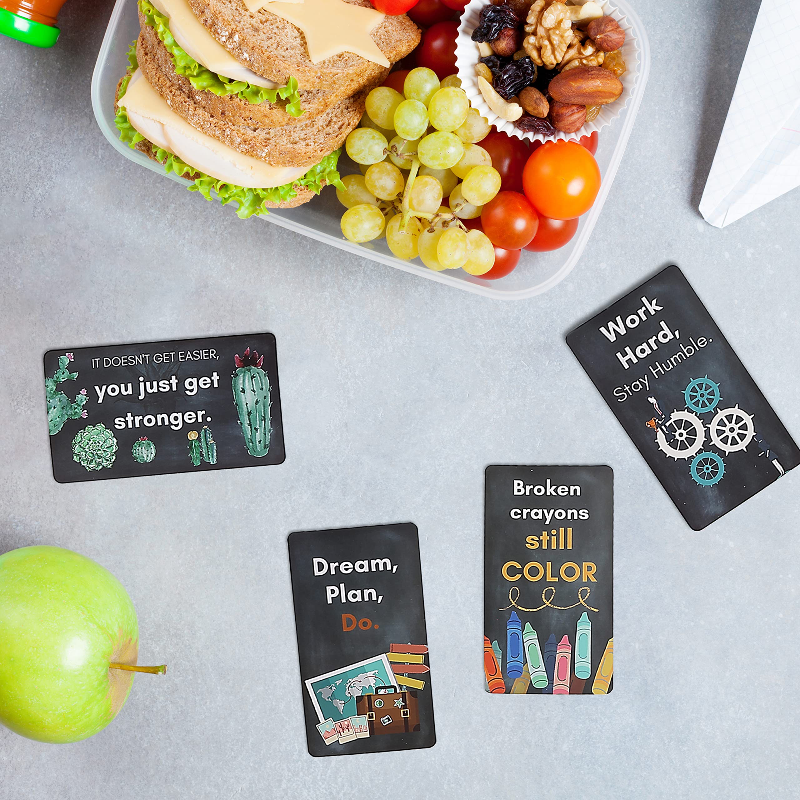 Mr. Pen- Inspirational Cards, 60 pcs, Positive Affirmations Cards, Motivational Cards with Unique Quotes, Inspirational Note Cards, Kindness Cards, Business Card Size and Blank Back(3.5x1.9)