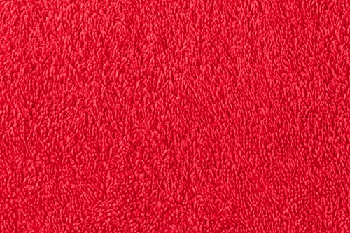 MAGTEX Cotton Salon Towels (24-Pack, Red,16x27 inches) - Soft Absorbent Quick Dry Gym-Salon-Spa Hand Towel (Red)