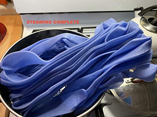 Foam Hanger Covers by Ultra Essentials - Designed for Wire, Plastic, and Wooden Hangers, Hang Trousers, Coats, Shirts, Tank Tops, & Dresses, Closet Organizer, Hanger Rack Compatible, 45 Count, Orange