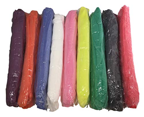 Foam Hanger Covers by Ultra Essentials - Designed for Wire, Plastic, and Wooden Hangers, Hang Trousers, Coats, Shirts, Tank Tops, & Dresses, Closet Organizer, Hanger Rack Compatible, 45 Count, Orange