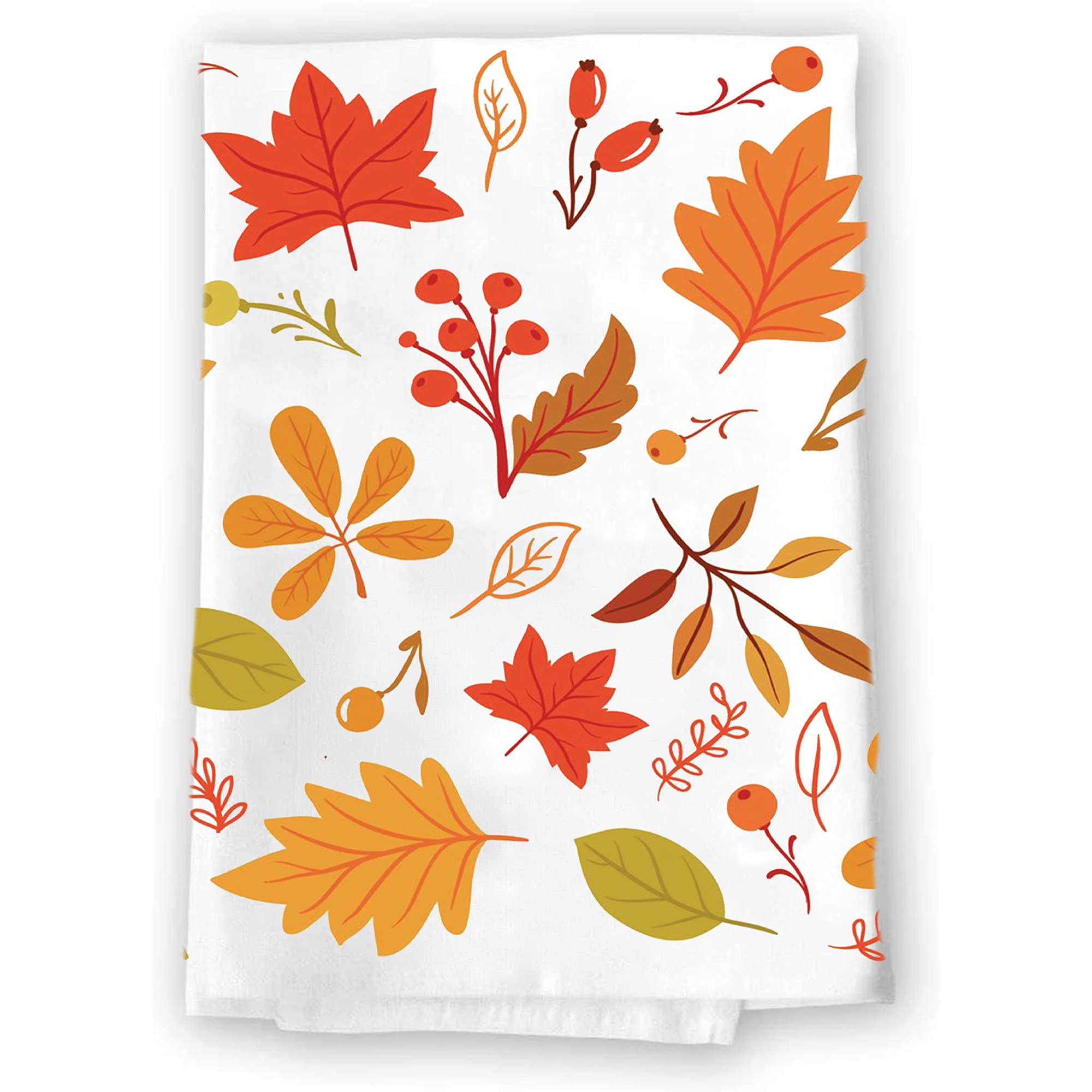 Fall Decor | Fall Decorations Kitchen Towels | Fall Hand Towels For Bathroom | Pumpkin Decor | Autumn Table Decorations | Harvest Thanksgiving Halloween Gnomes