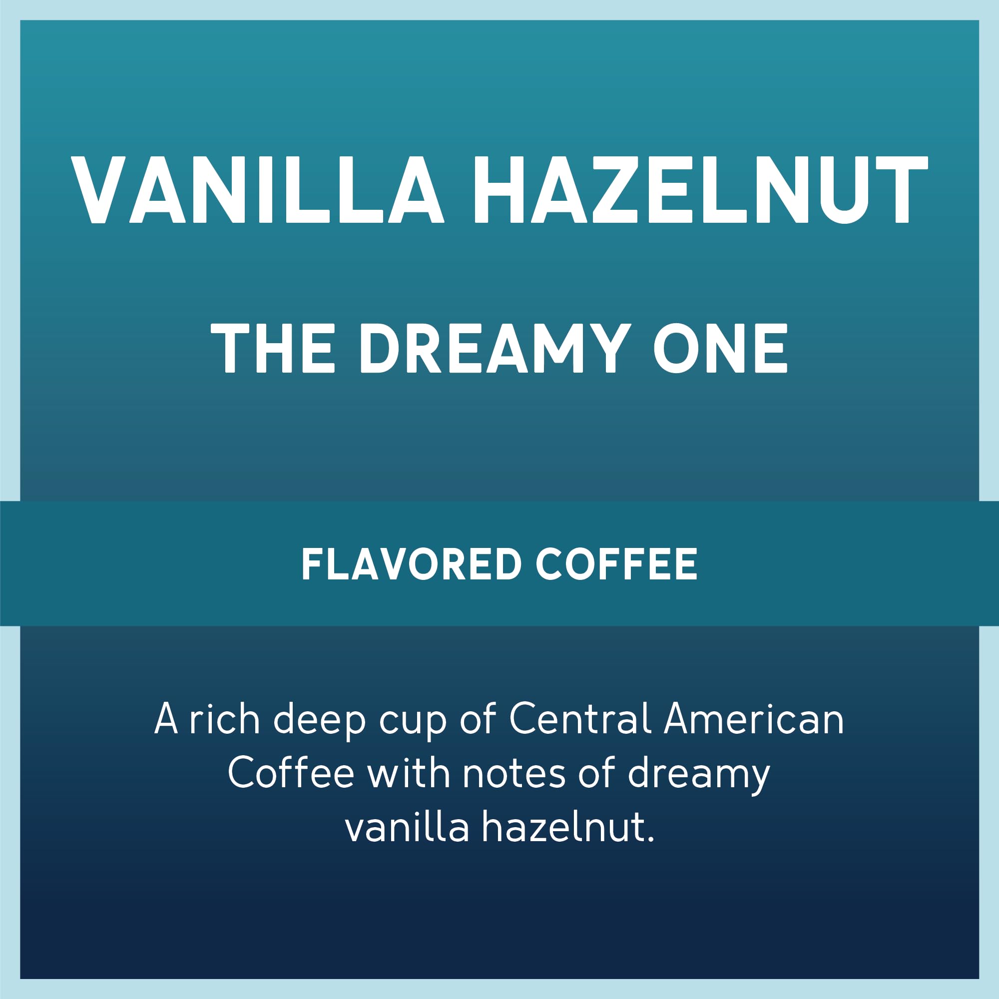 Caribou Coffee, Flavored Ground Coffee - Vanilla Hazelnut Dreamstate 66 Ounces (6 Bags of 11 Ounces)