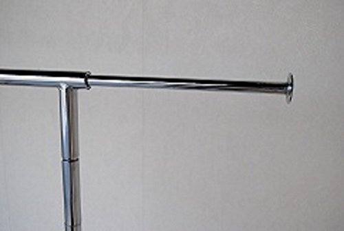 Only Hangers® Heavy Duty Collapsible Single (One Piece) Top Rail Rolling Rack