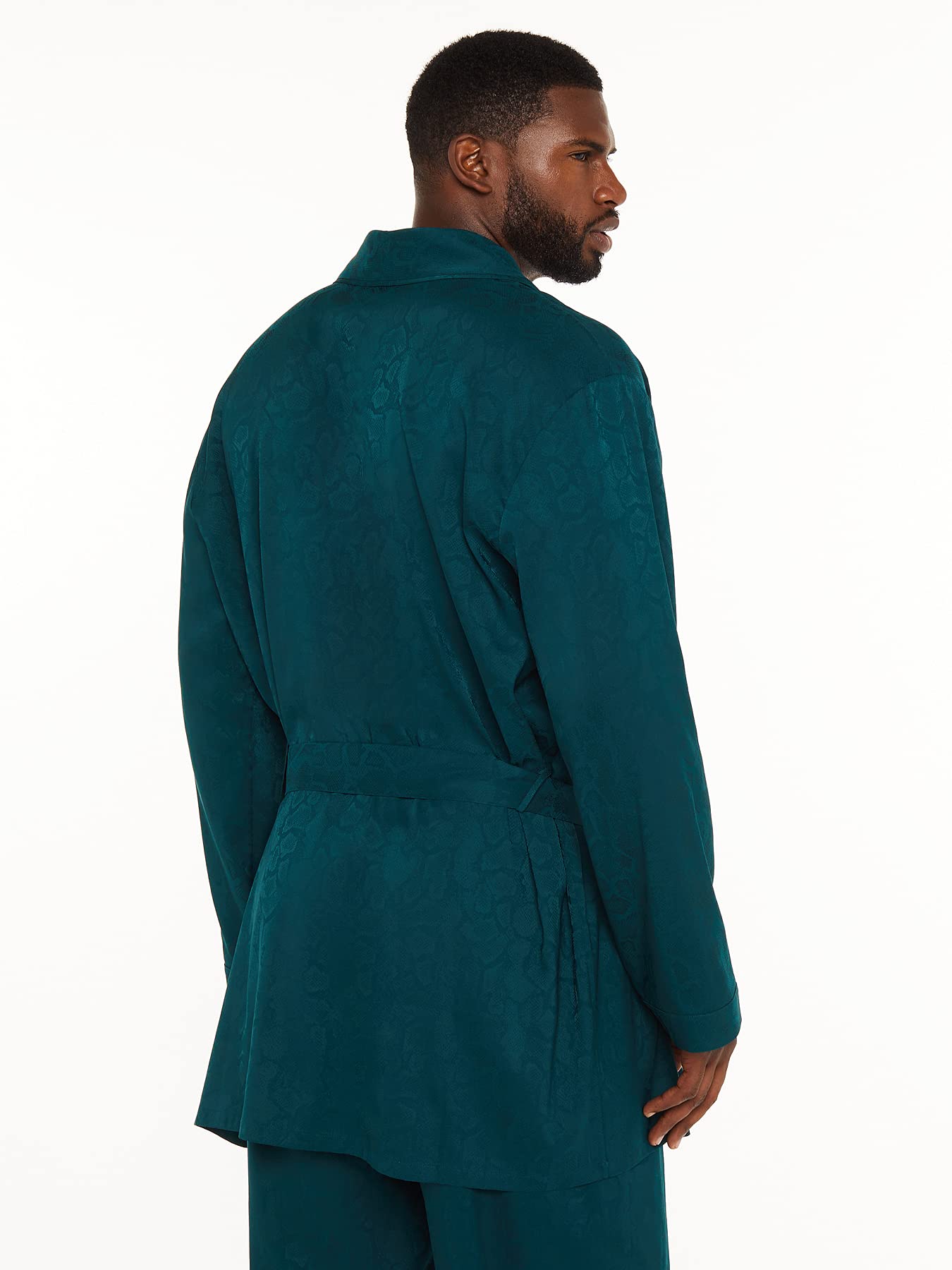 Savage X Fenty, Men's, Savage X Smoking Jacket, Hunter Green, M