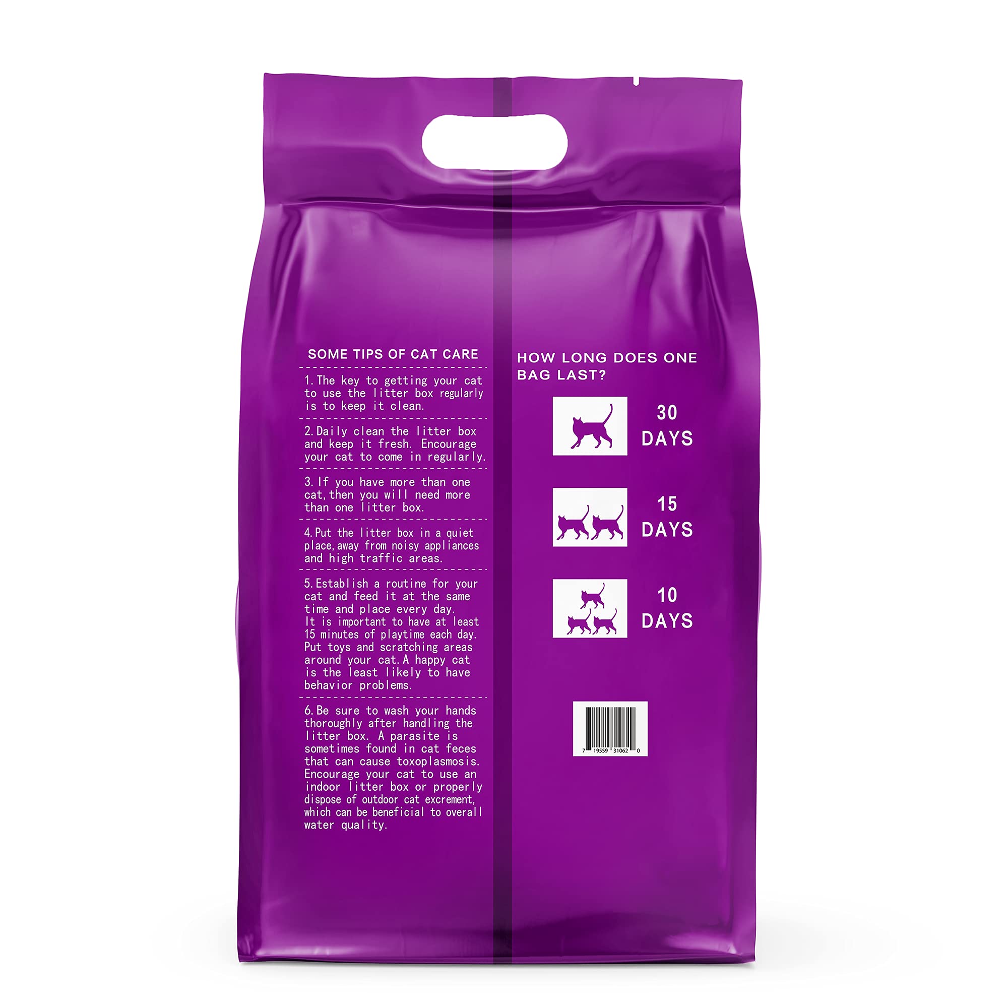 Streyant Mixed Cat Litter, Quick Clumping, Deodorize, Flushable, Dust Free & Unscented for Kitty 6LBs / Pack