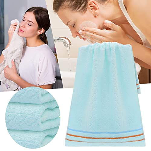 Dark Gray Hand Towels for Bathroom Towel Absorbent Clean and Easy to Clean Cotton Absorbent Soft Suitable for Kitchen Bathroom Living Room Bathroom Set Gray (A, One Size)