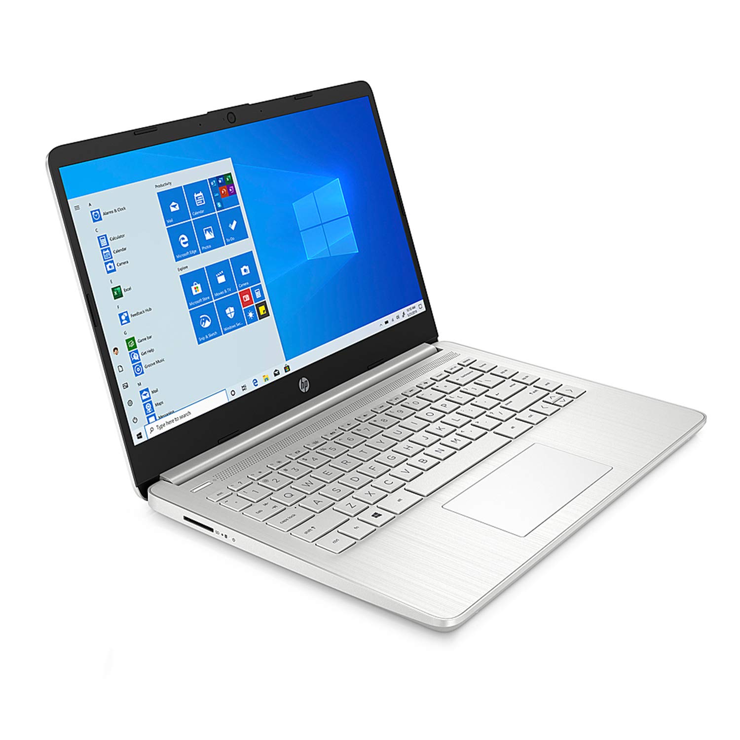 HP Premium Laptop (2021 Latest Model), 14" HD Touchscreen, AMD Athlon Processor, 32GB RAM, 1TB SSD, Long Battery Life, Online Conferencing, Natural Silver, Win 10 with 1 Year of Microsoft 365
