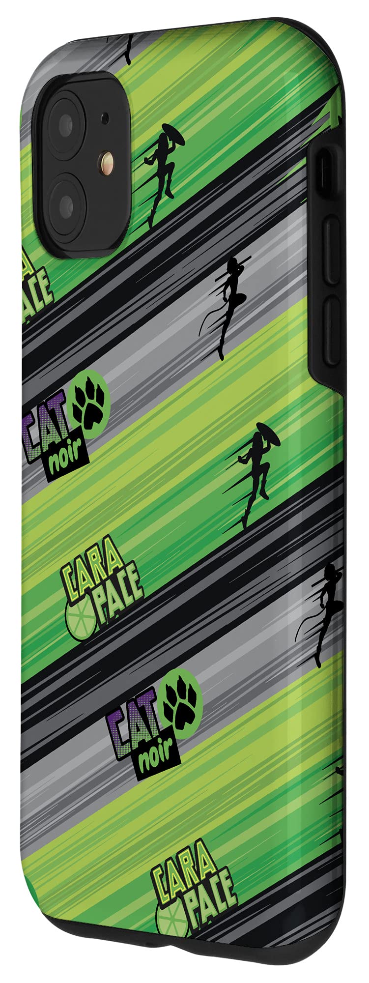 iPhone 11 Miraculous Collection Cat Noir and Carapace Speed Case