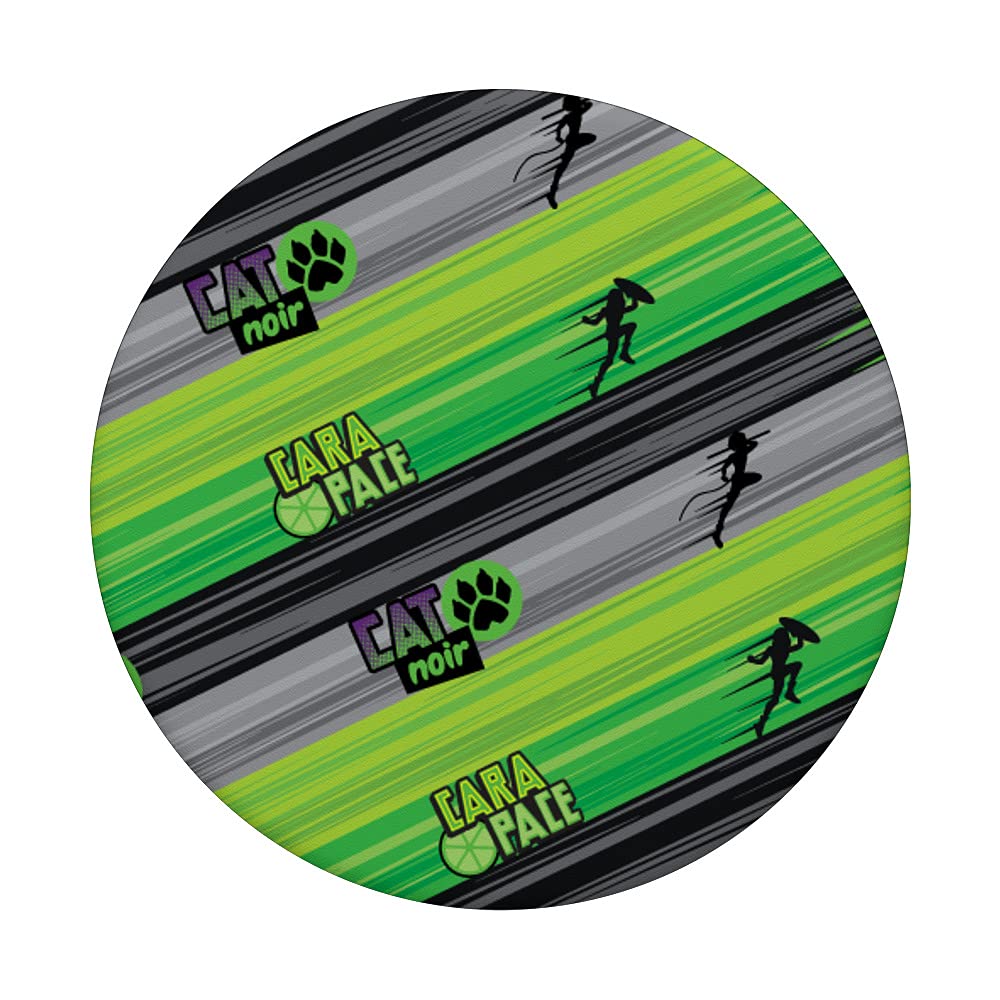 Miraculous Collection Cat Noir and Carapace Speed PopSockets Swappable PopGrip