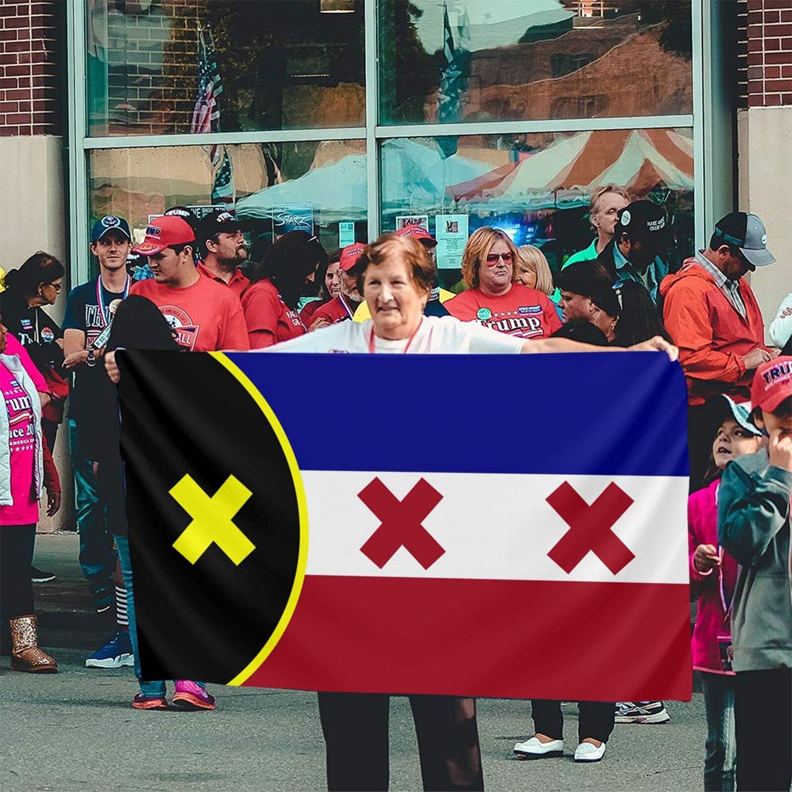 Lmanburg Flag Dream SMP Flag L'manberg Flag Outdoor Decoration Banners 3x5 FT