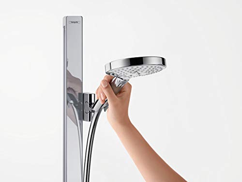 Hansgrohe 27648000 Raindance Select S 120, 3 Sprays with Unica'E Rail 90 cm and soap Dish Shower Set, 0.90 m, Chrome