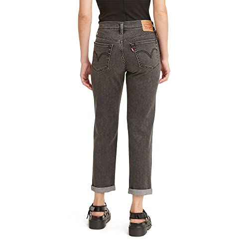 Levi's Womens New Boyfriend (Also Available In Plus) Jeans, Night Is Young - Black, 28 Regular US