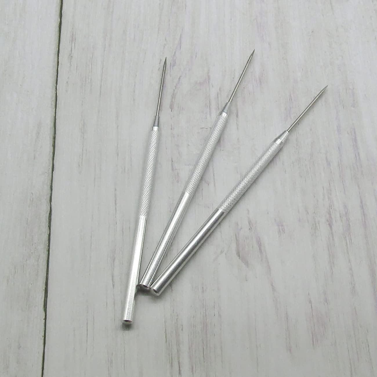 BTYONON 3 Pcs Clay Needle Tools Ceramic Detail Tools Sculpture Needle Detail Tools for Clay Pottery Sculpting