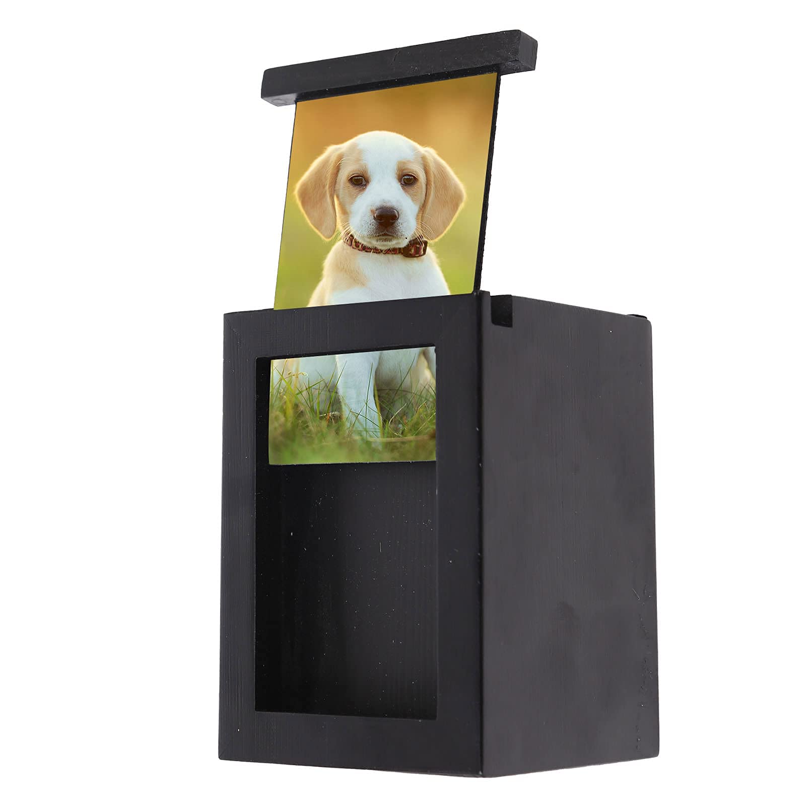 Cuodia: Dog Urn for Ashes,pet urns Wood Boxes Pet Photo Cremation Urn, Pet Urns, Dog Urn,urns for Pets Ashes Dogs,cat urns for Ashes, (Small)…