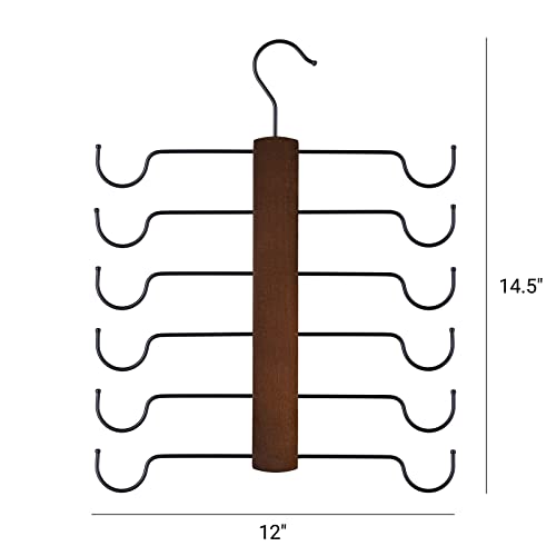 Mkono Set of 4, Bra Hangers and Legging Organizer for Closet Set