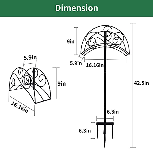 Garden Hose Holder Freestanding Hose Holder For Outside Detachable Water Hose Holder-Holds 125 Ft- Decorative Hose Storage For Garden, Yard