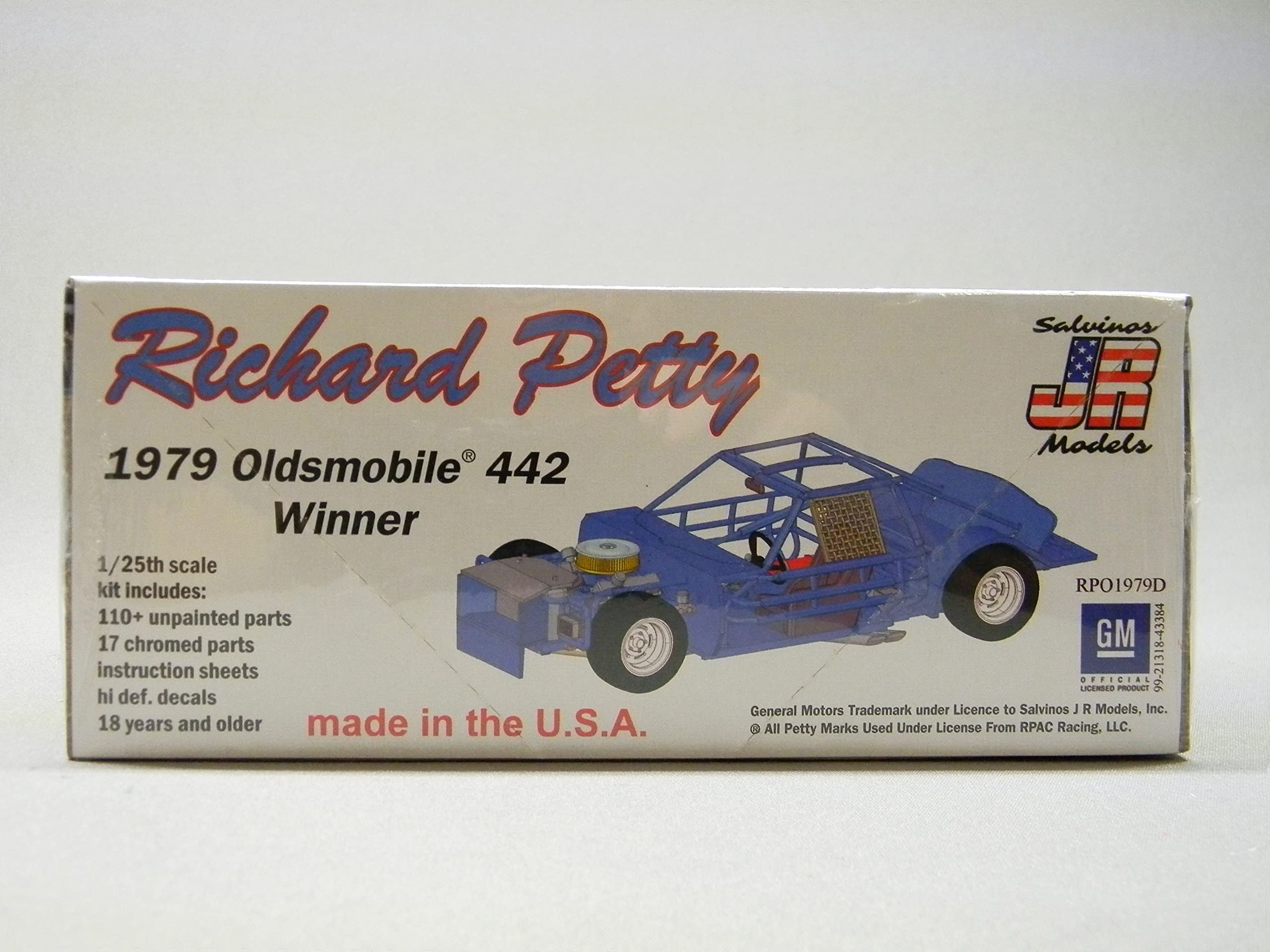SJM NASCAR Richard Petty 1979 Winner Oldsmobile 442 Model CAR KIT