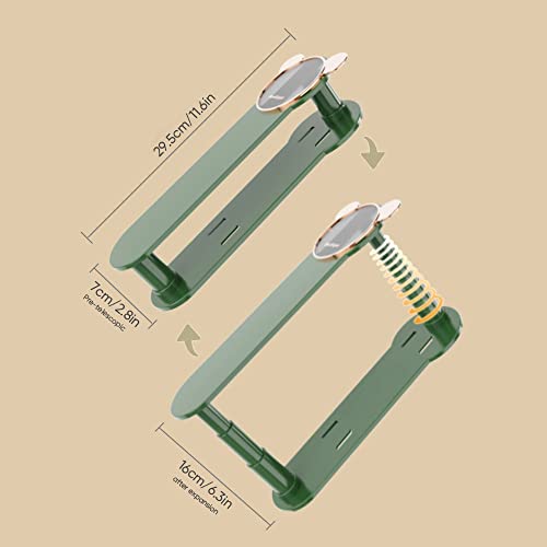 2023 New Cartoon Hanger Organizer, Multifunctional Clothes Hanger Hook Wall Mounted Storage Rack, Clothes Hanger Storage Tool Large Capacity Telescopic Storage Hook for Home Garments Hangers (White)