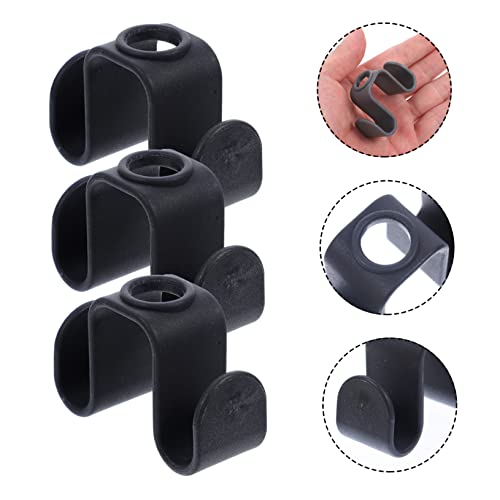 DOITOOL 20pcs Double Sided Hanger Hook Hangers for Clothes Metal s Hooks Cabinet Hook Hanger Extender Clips Connecting Buckle Hook Space Saving Clothes Hooks Metal Hanger Connector Hooks