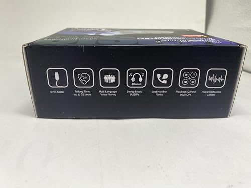 EuroFone S6 Motorcycle Helmet Bluetooth Intercom Headset, Intercomunicador para Casco De Moto, 2 Riders 1200m 6 Riders 6km, 2 People Real-time Talk, CVC Noise Reduction, IP65 Waterproof(1Pack)
