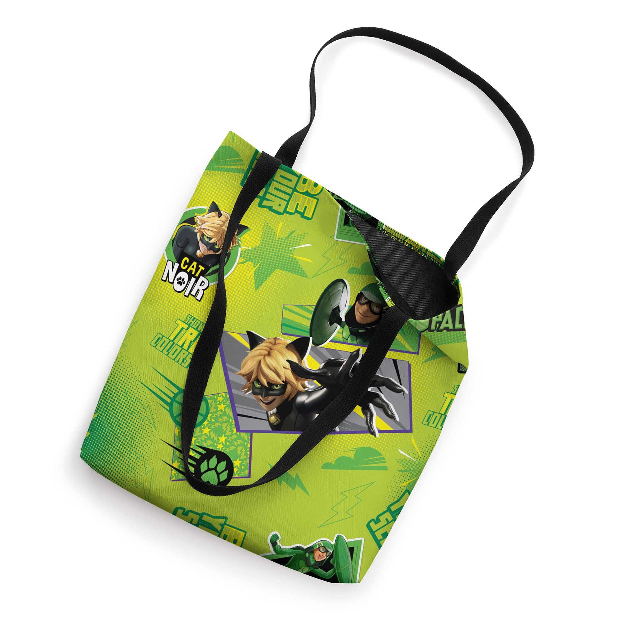 Miraculous Collection Iconic Cat Noir and Carapace Tote Bag