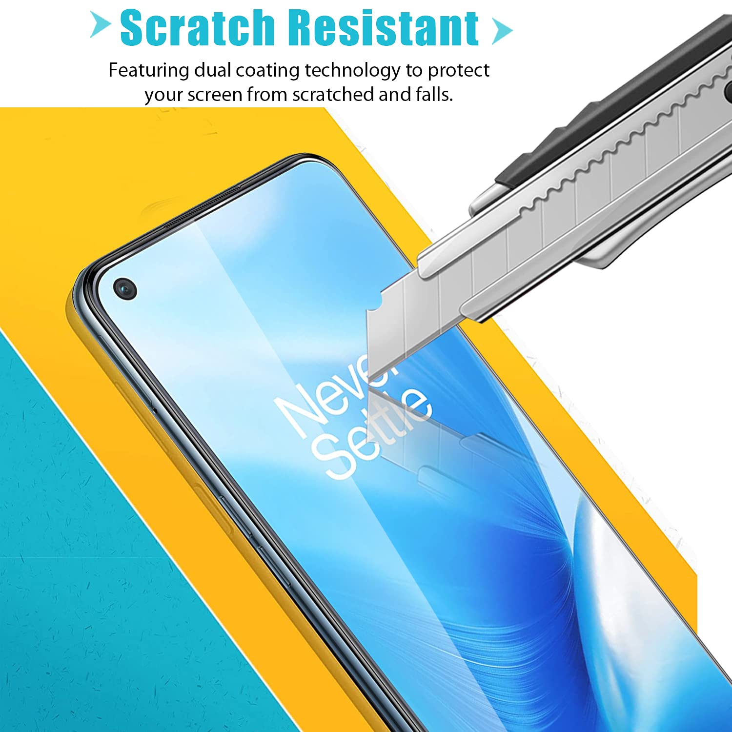 Zeking [2-Pack] for OnePlus Nord N200 5G Privacy Tempered Glass Screen Protector, Anti-Spy 9H Hardness [3D Touch][Case Friendly] [Anti Scratch][Anti-Fingerprint] Bubble Free