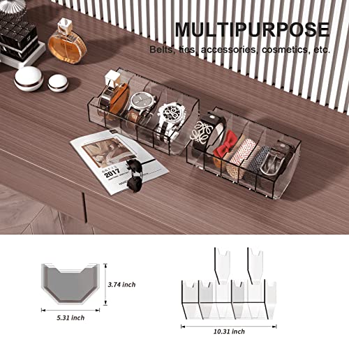 JANAUG Men Belt Organizer Womens Belt Storage Organizer for Closet Tie and Belt Rack Organizer 5