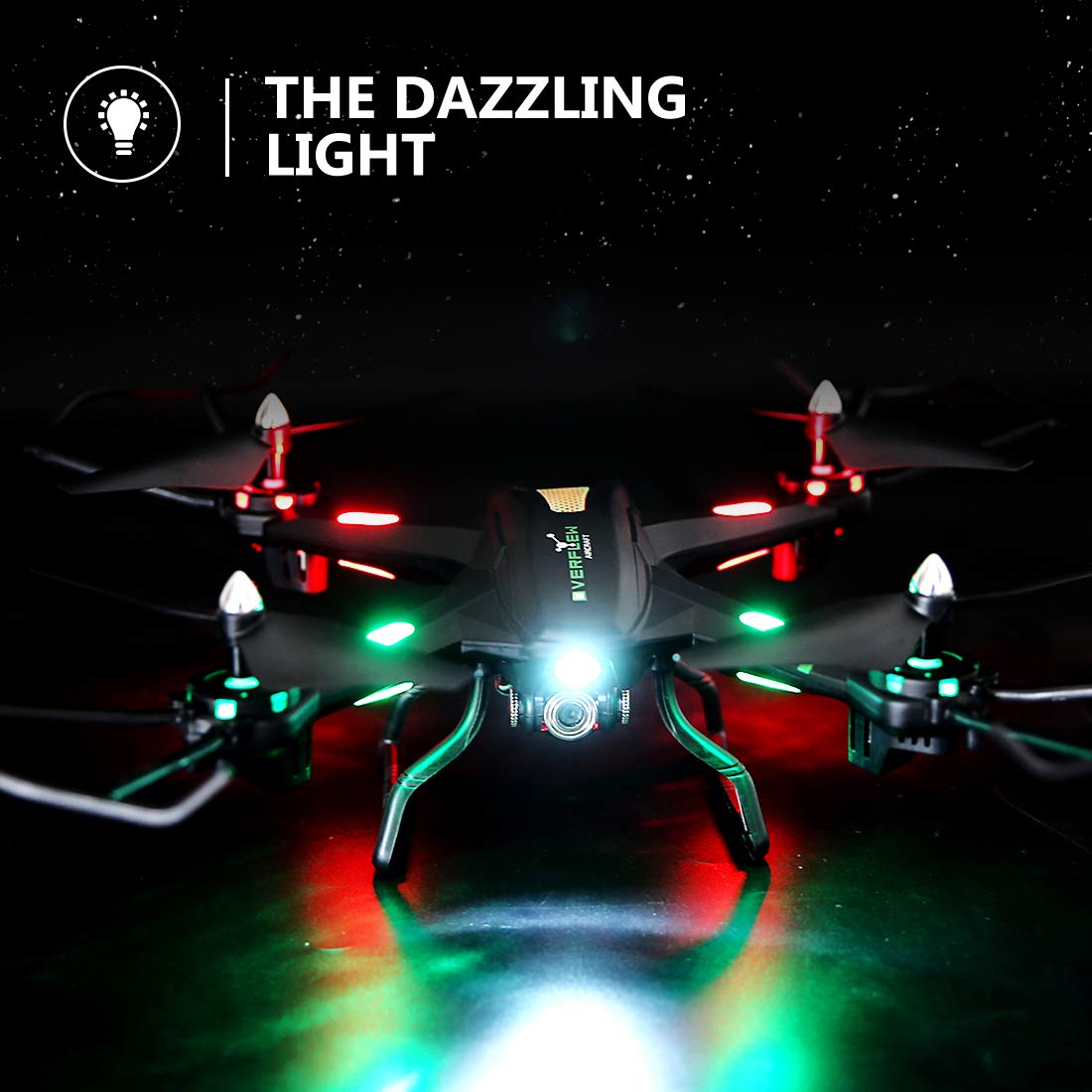 Aomola S5 Drone with Camera for adults,Wide-Angle 1080P HD FPV Live Video RC Quadcopter with Altitude Hold,Headless Mode,One Key Return,3D Flips&Rolls,Compatible w/VR Headset