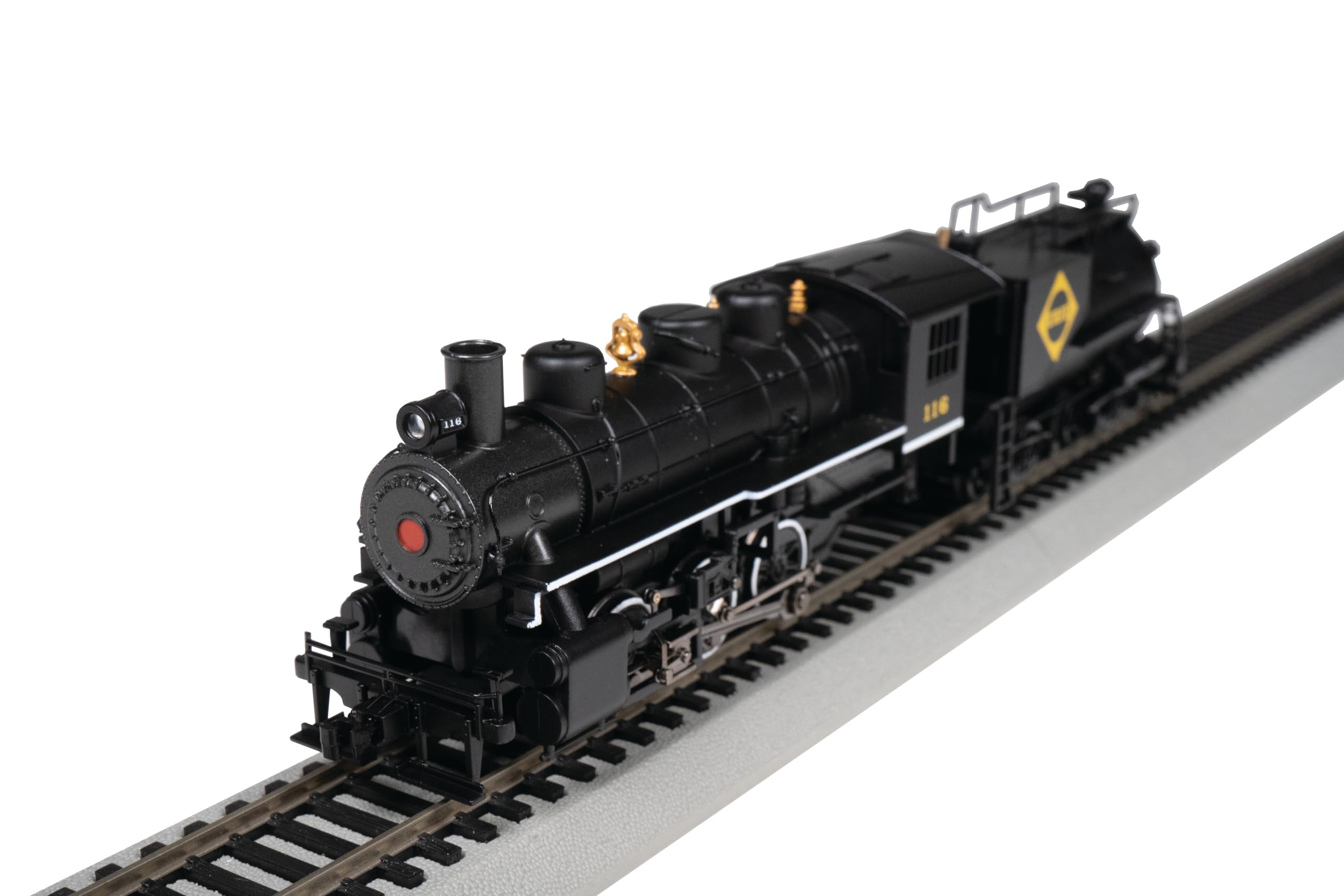 Bachmann Trains - USRA 0-6-0 w/Smoke & Vanderbilt Tender - Erie #116 - HO Scale