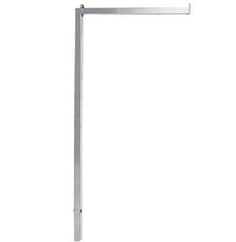 2 Interchangeable Chrome Straight Arms for Clothing Rack Arm