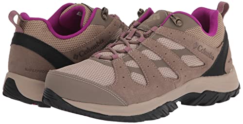 Columbia Women's Redmond III Waterproof Hiking Shoe, Oxford Tan/Wet Sand, 8