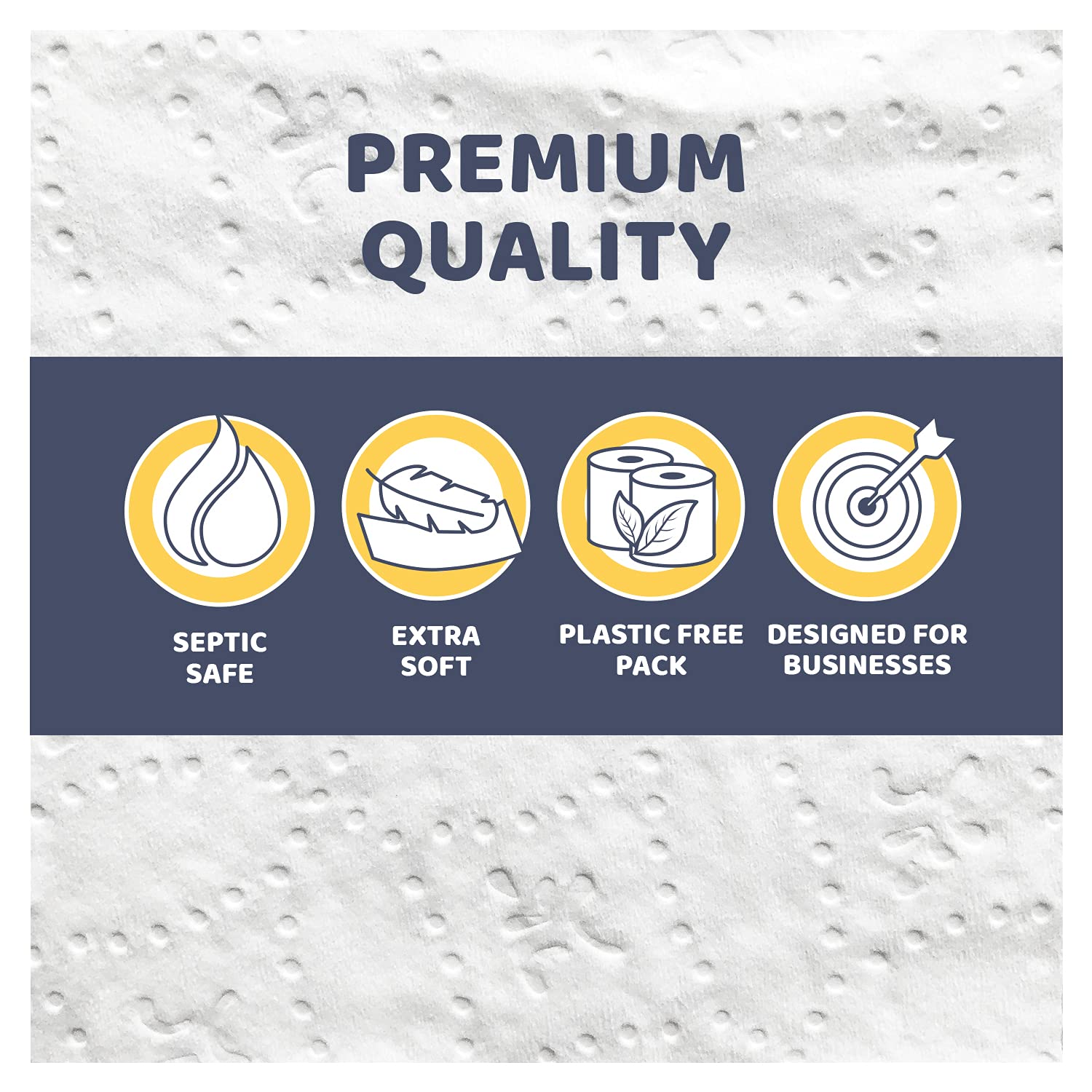 Papernet Toilet Tissue 48 Single Rolls with 400 Premium Quality Sheets per roll | Compatible with Universal Dispensing System | 2 ply 400 sheets 4.1” x 4.0”