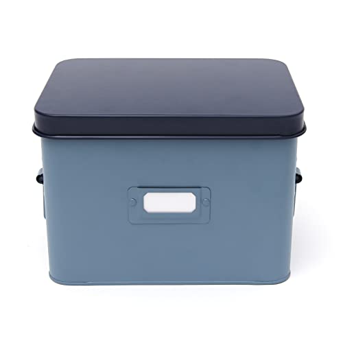Quitrillo-Crafts and Art Supplies, Bathroom Storage Box, Organizer w/Dividers and Hinged Lid - Farmhouse Multipurpose Ideal for First Aid Supplies. Includes a Removable Tray