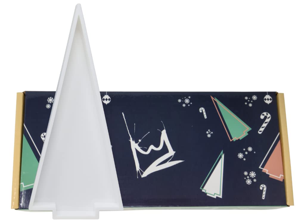 CROWNMADE Resin Christmas Tree Mold Silicone Christmas Mold for Resin Decoration