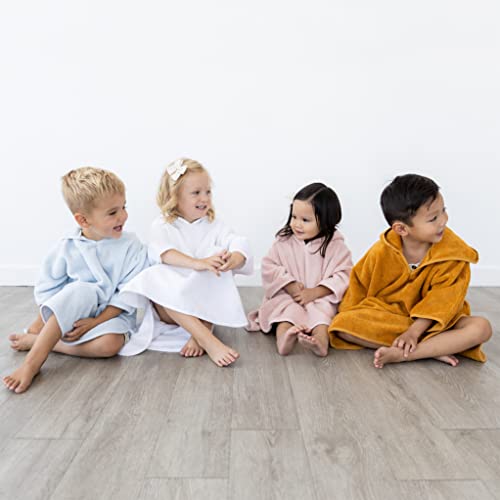 Natemia Organic Hooded Poncho Towel – Ultra Soft and Absorbent Cloud Touch Cotton Kids Cover-Up