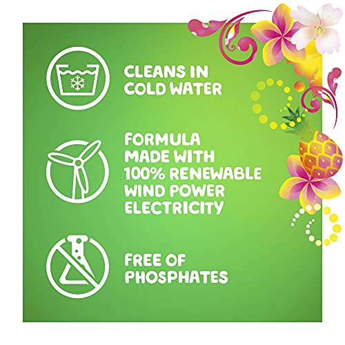 Gain Botanicals Plant Based Laundry Detergent, Orange Blossom Vanilla, 46 fl oz 32 loads, HE Compatible, Pack of 2