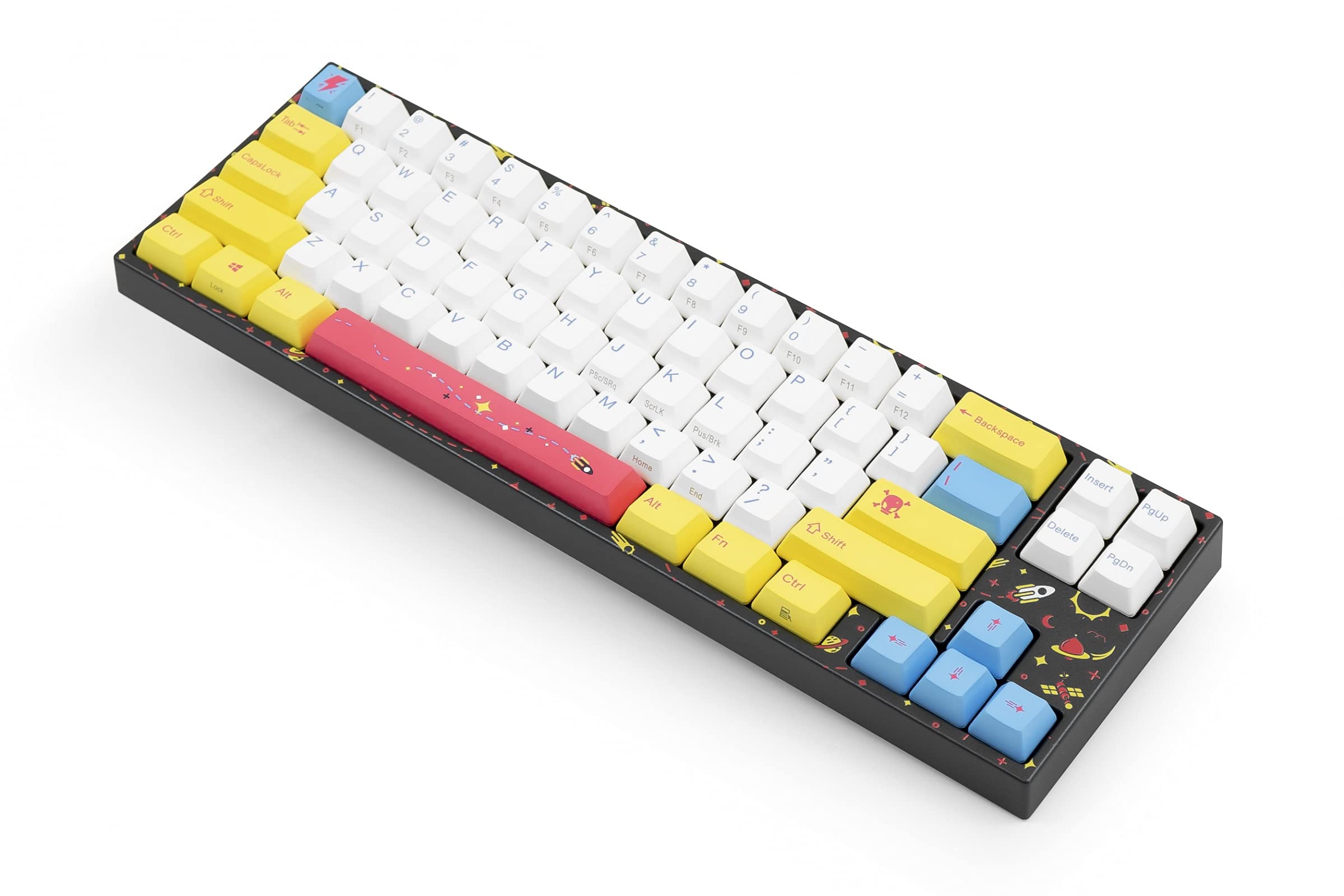 Varmilo x MK x Ducky MIYA Pro Flare Star Wireless Special Edition Mechanical Keyboard Cherry MX Brown