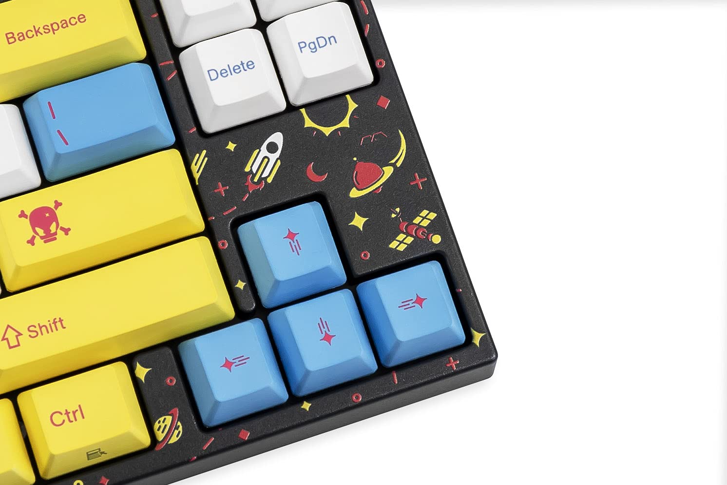 Varmilo x MK x Ducky MIYA Pro Flare Star Wireless Special Edition Mechanical Keyboard Cherry MX Brown